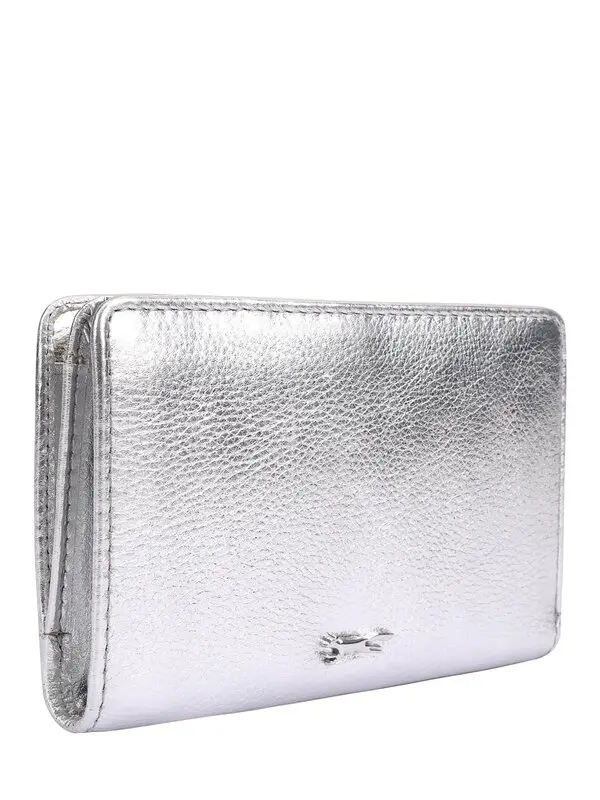 Paul Costelloe Solidago Leather Purse - Silver