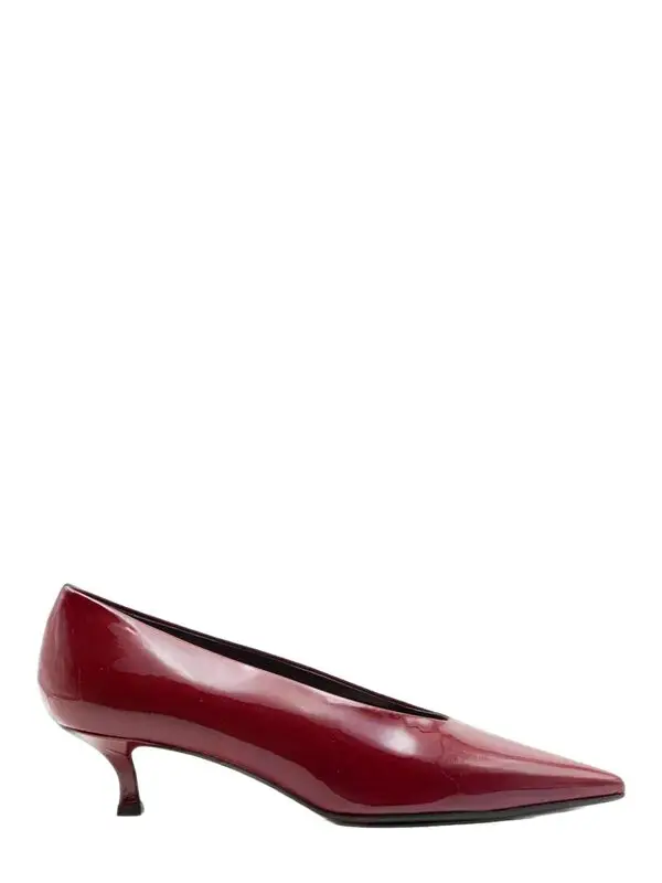 CHANTAL Patent Leather Pumps - Red