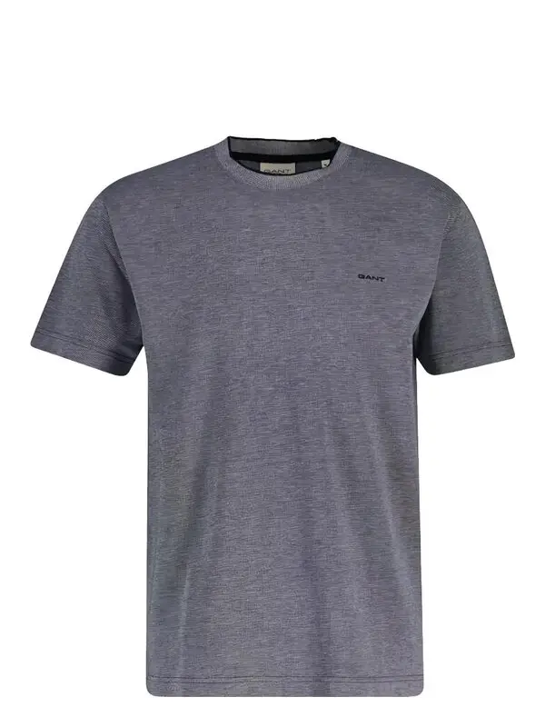 Gant Logo-embroidered T-shirt - Grey