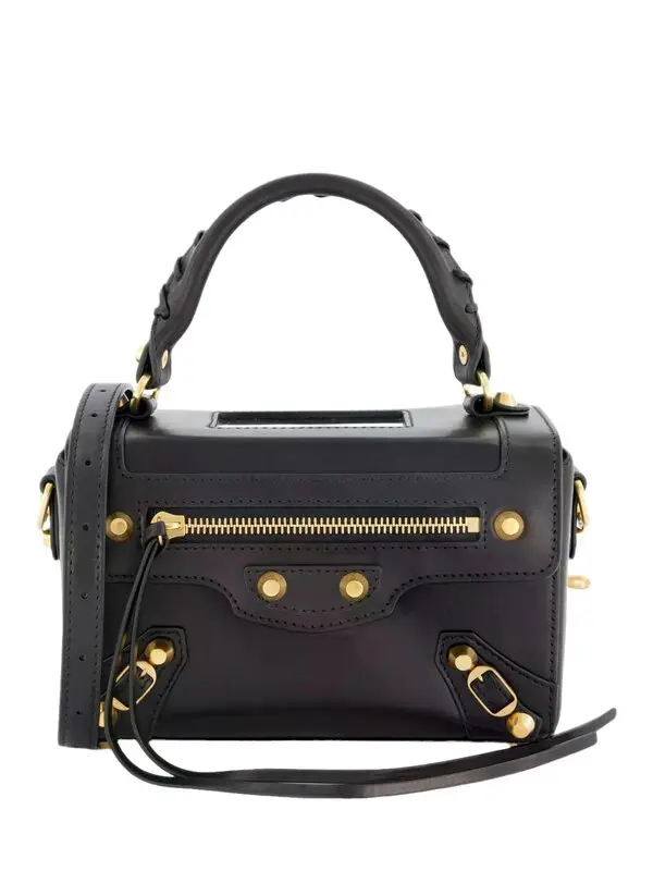 Balenciaga Le City Sleek Box Mini Bag - Black