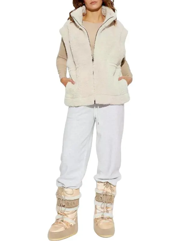 Bogner Kylie Faux Fur Vest - Neutrals