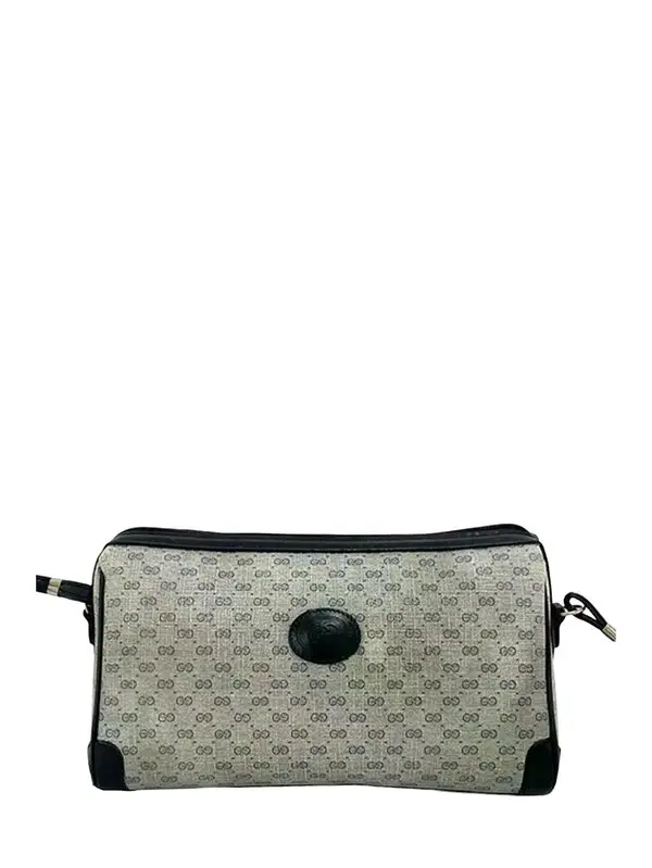 Gucci 20th Century Micro Gg Supreme Crossbody Bag - Grey