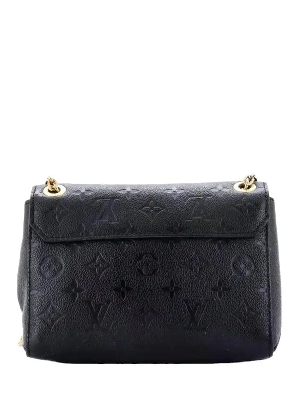 LOUIS VUITTON Vavin Handbag Monogram Empreinte Leather Bb Crossbody Bag - Black
