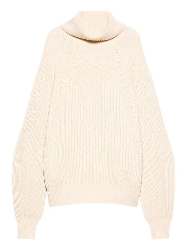 Max & Co. Wool-cashmere Blend Roll Neck Sweater - Brown