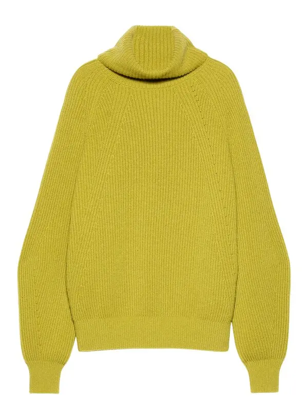 Max & Co. Wool-cashmere Rollneck Sweater - Green