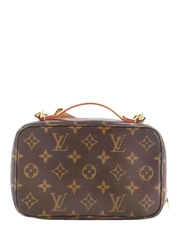 LOUIS VUITTON Monogram Canvas Utility Crossbody Bag - Brown