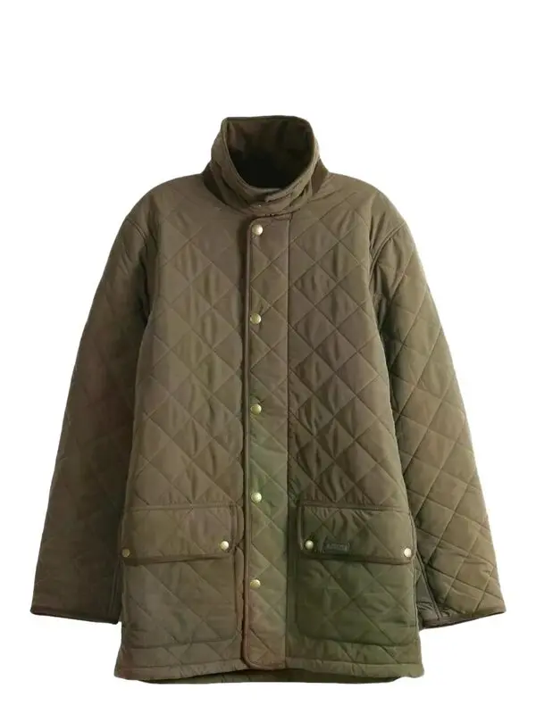 Barbour Thursby Quilted High-neck Jacket - Green
