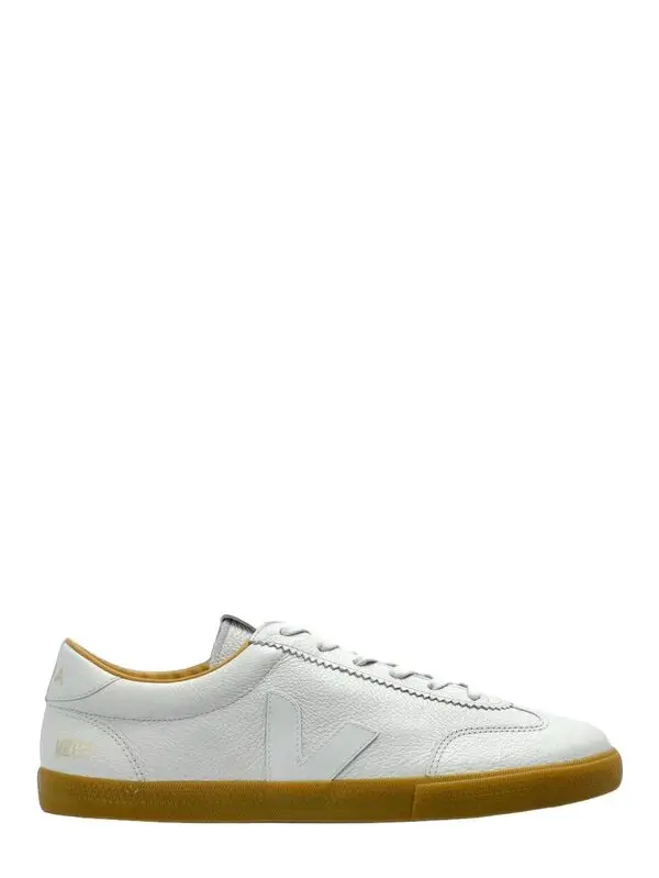 VEJA Signature Leather Sneakers - Blue