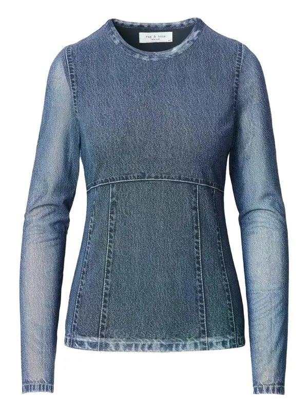 Rag & Bone Rb Miramar T-shirt - Blue