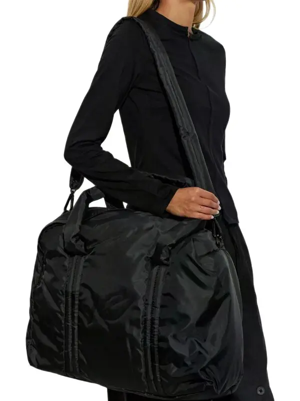 Y3 Padded Logo Holdall - Black