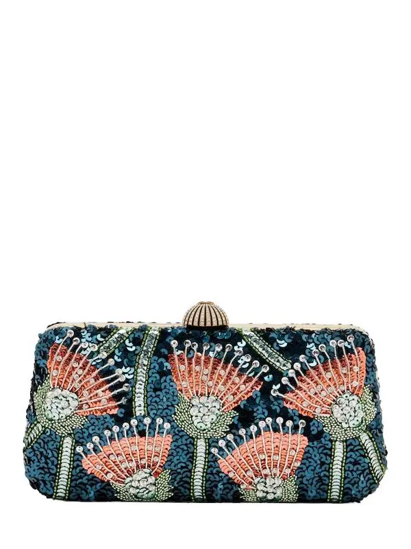 Valentino Garavani Carry Secrets" Embellished Clutch - Multicoloured
