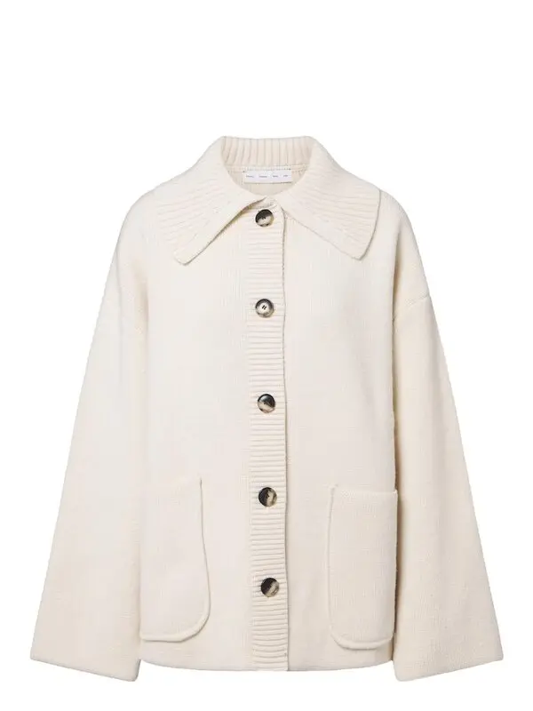 Proenza Schouler Nelly Wool Jacket - White