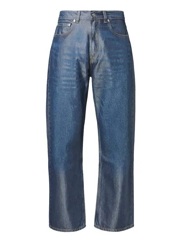 Our Legacy Third Cut Straight Jeans In Electric Wash - Blue