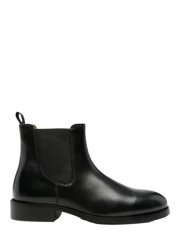 Sandro Elasticated-panel Chelsea Boots - Black