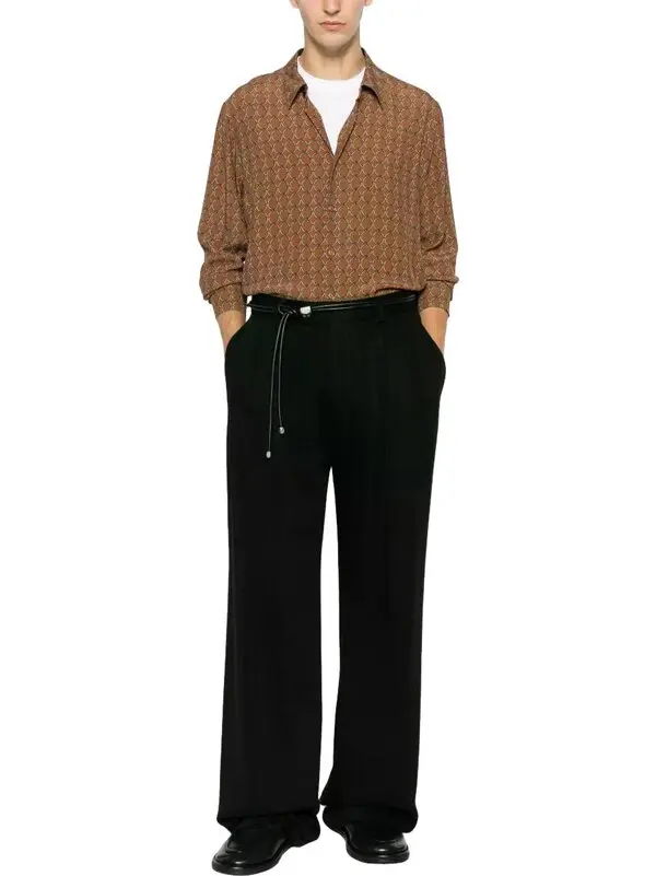 Sandro Long-sleeve Shirt - Brown