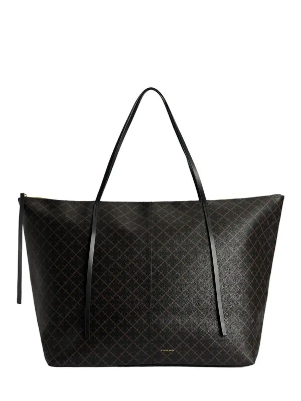 BY MALENE BIRGER Leese Tote Bag - Dark Chokolate
