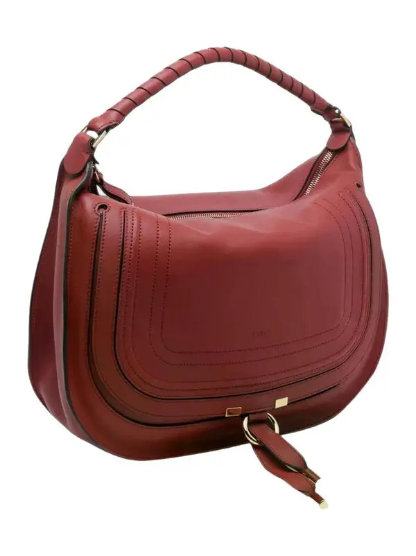 Chloé Marcie Shoulder Bag - Red
