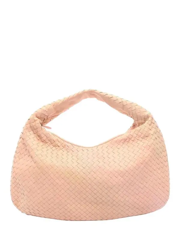 Bottega Veneta Medium Intrecciato Hobo Bag - Pink
