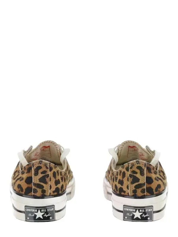 CONVERSE Chuck 70 Leopard Print Low Top Sneakers - Brown