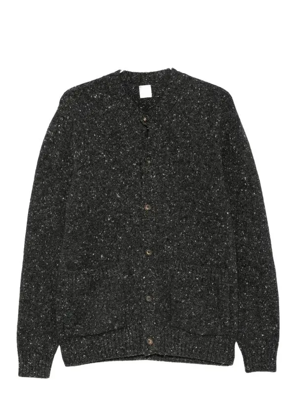 Eleventy Button-up Cardigan - Grey
