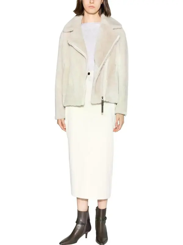 Brunello Cucinelli A-line Maxi Skirt - Neutrals