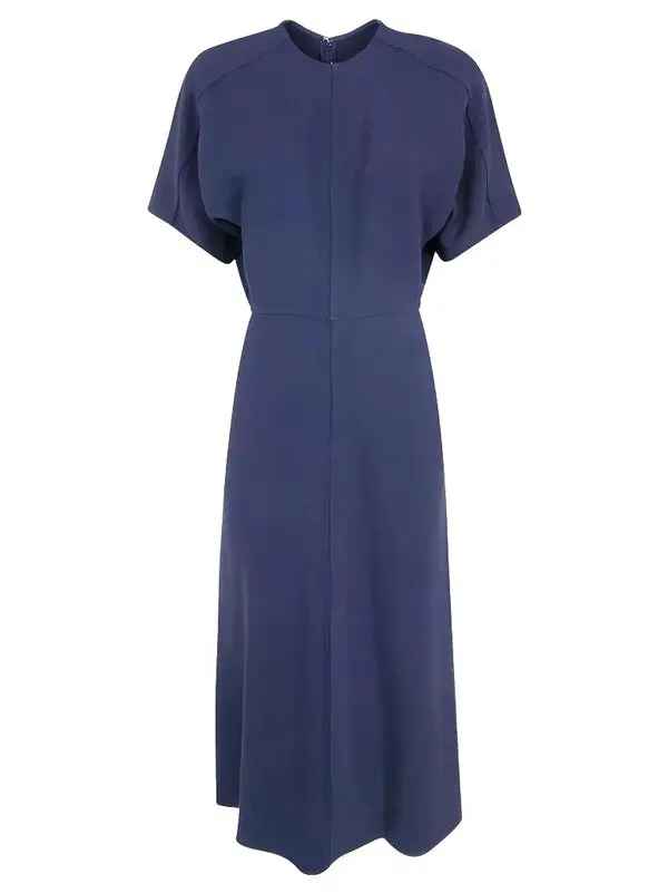 Victoria Beckham Eleanor Midi Dress - Blue