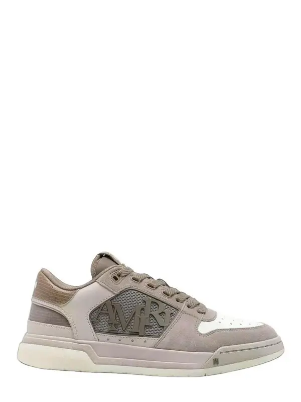 Amiri Classic Low Logo-patch Sneakers - Neutrals
