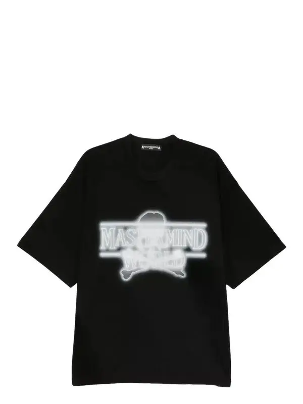 MASTERMIND WORLD Logo-print T-shirt - Black