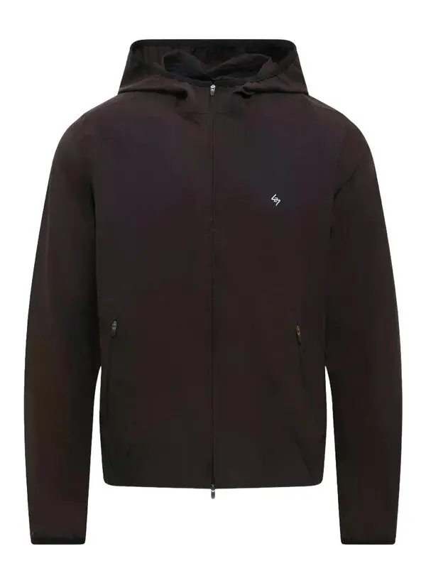 REPRESENT 247 Hybrid Running Jacket - Brown
