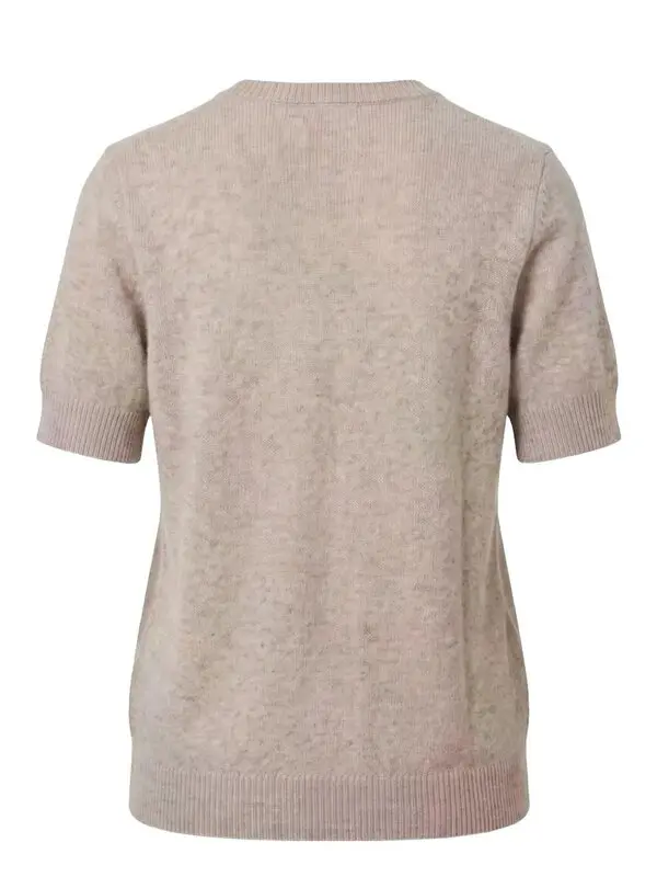 NOTSHY Short-sleeve Cashmere Sweater - Neutrals