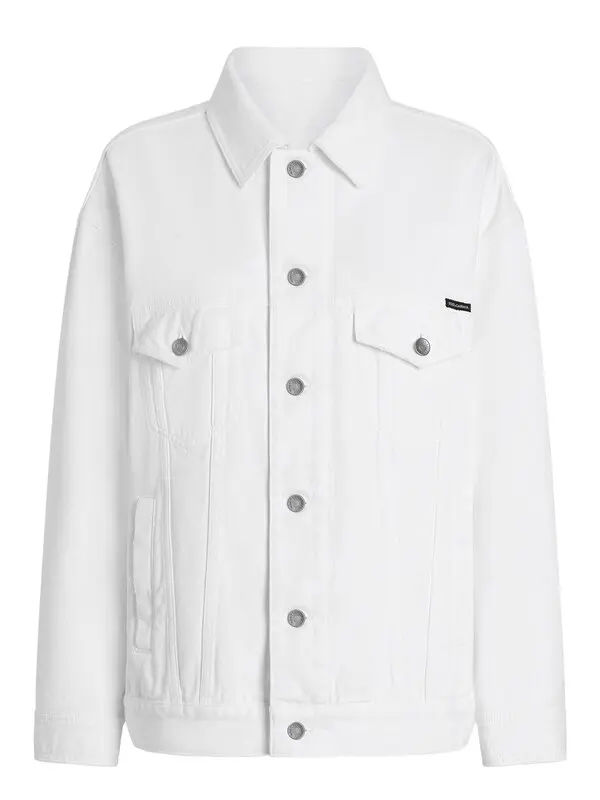 Dolce & Gabbana Multi-coloured Denim Jacket - Multicolor