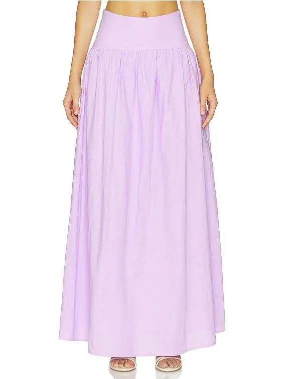 SNDYS. X Revolve Nesa Maxi Skirt - Lavender