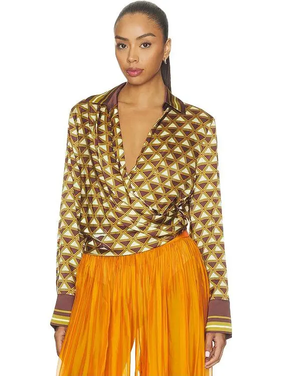 Retrofete Kourt Blouse - Orange