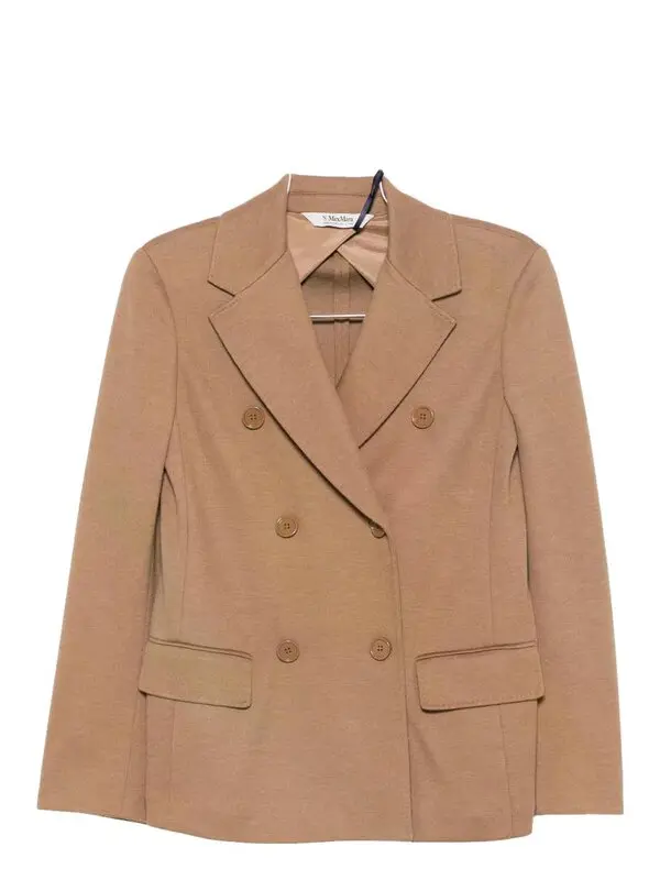 Max Mara Double-breasted Blazer - Brown