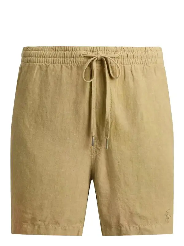 Polo Ralph Lauren Linen Drawstring Shorts - Neutrals