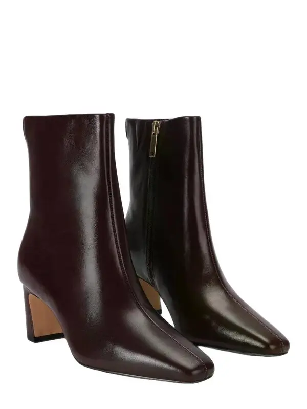 Kurt Geiger Eaton Leather Ankle Boots - Brown