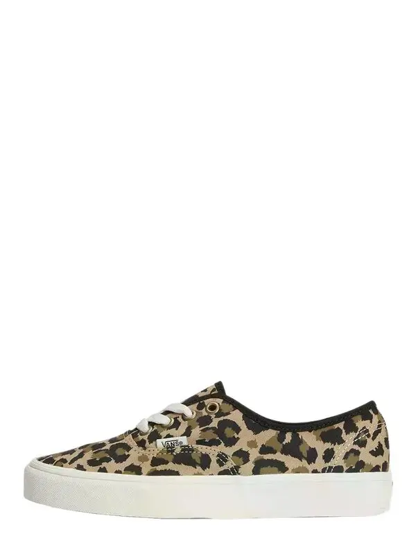 VANS Authentic Leopard Print Lace-up Sneakers - Neutrals