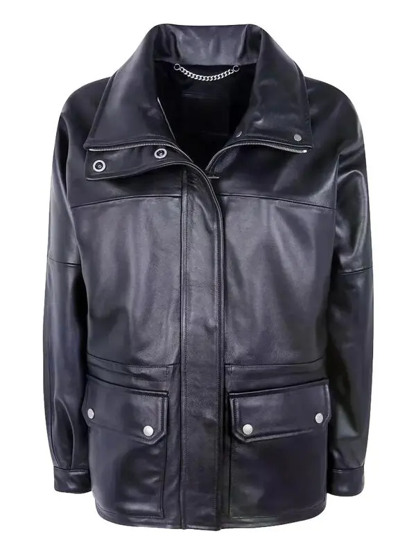 EMMETI Zoe Leather Jacket - Black
