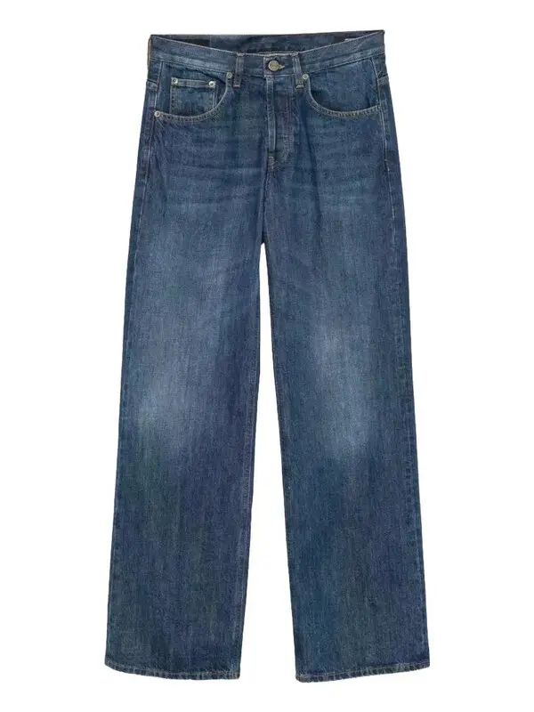 DONDUP Jacklyn Faded-wash Wide-leg Jeans - Blue