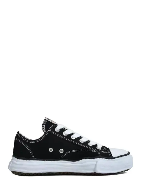 Mihara Yasuhiro Peterson Low-top Canvas Sneakers - Black
