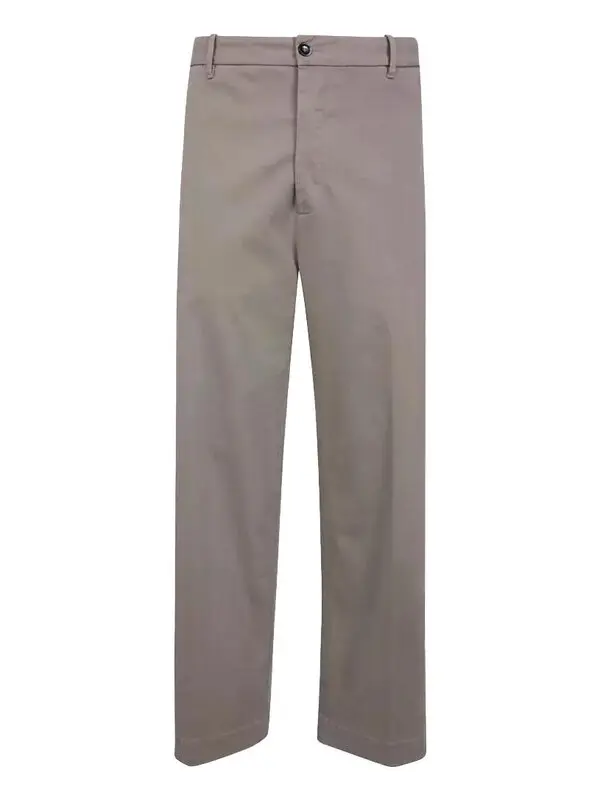 NINE:INTHE:MORNING Wide-leg Trousers - Neutrals