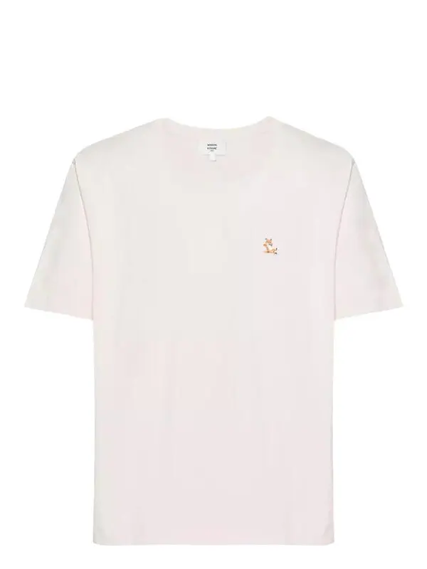 Maison Kitsuné Chillax Fox Patch T-shirt - Neutrals