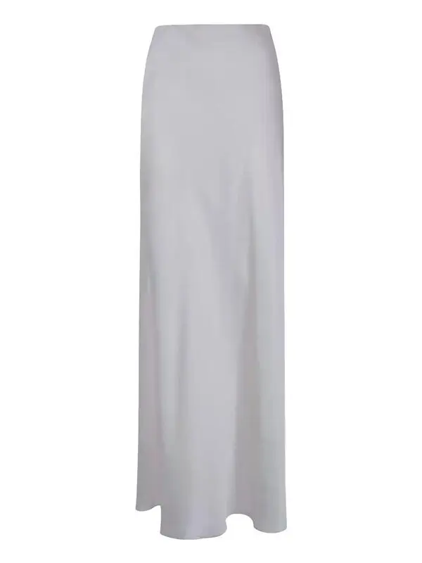 Ralph Lauren Satin Finish Maxi Skirt - Neutrals
