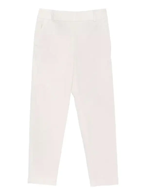 Eleventy Corduroy Effect Trousers - Neutrals