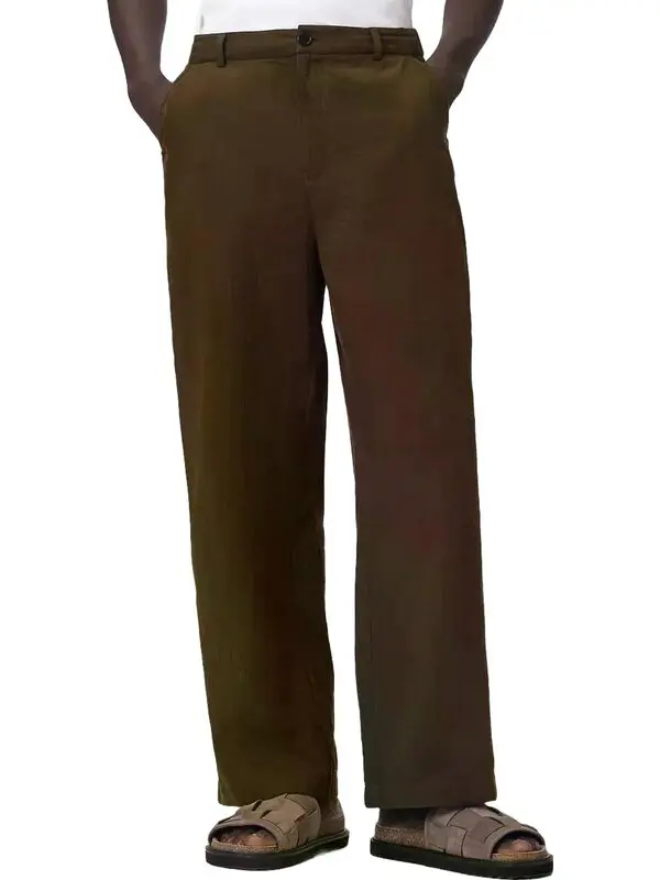 ALLSAINTS Taiko Trousers Textured - Brown
