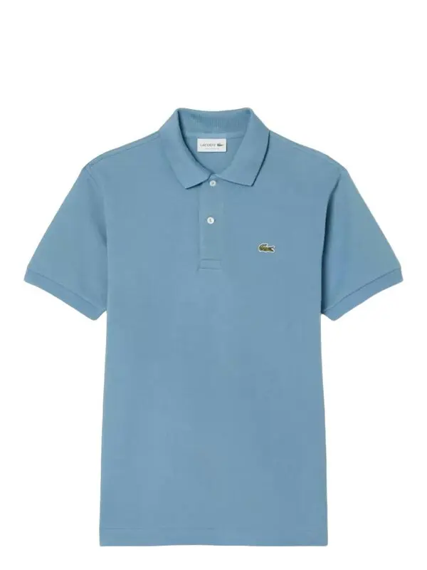 Lacoste Classic Fit Original Logo-patch Polo Shirt - Blue