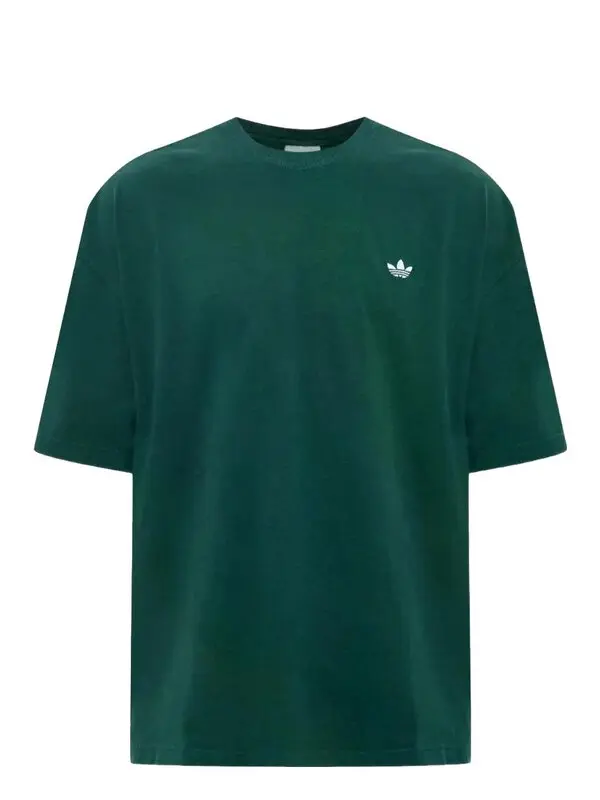 Adidas Embroidered-logo T-shirt - Green