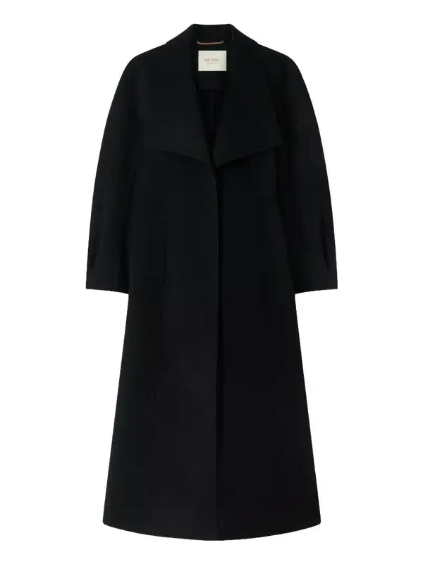 RETORI Hourglass Double-breasted Coat - Black