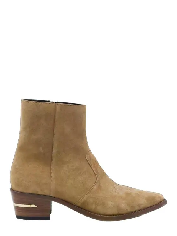 Amiri Suede Ryder Boots - Neutrals