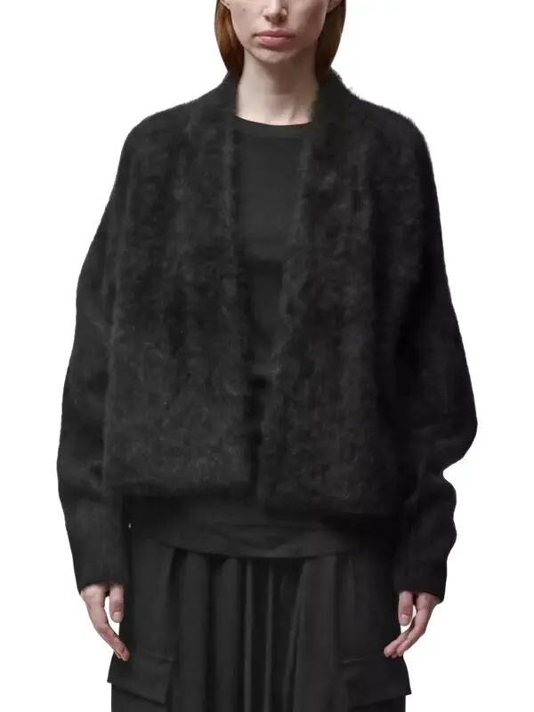 THOM KROM Yak-wool Cardigan - White